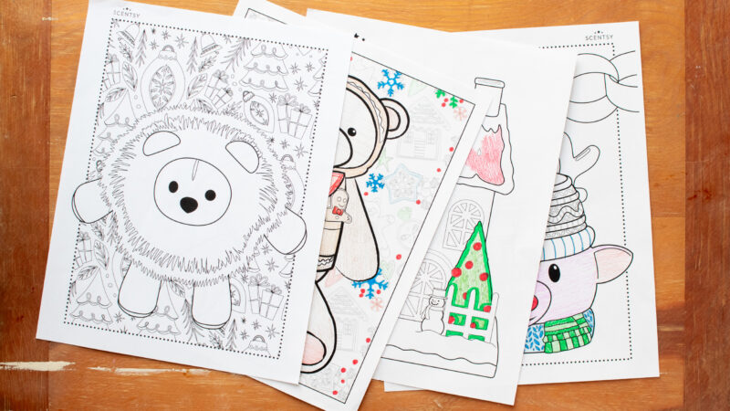 Color a bright holiday with Scentsy | Scentsy Blog