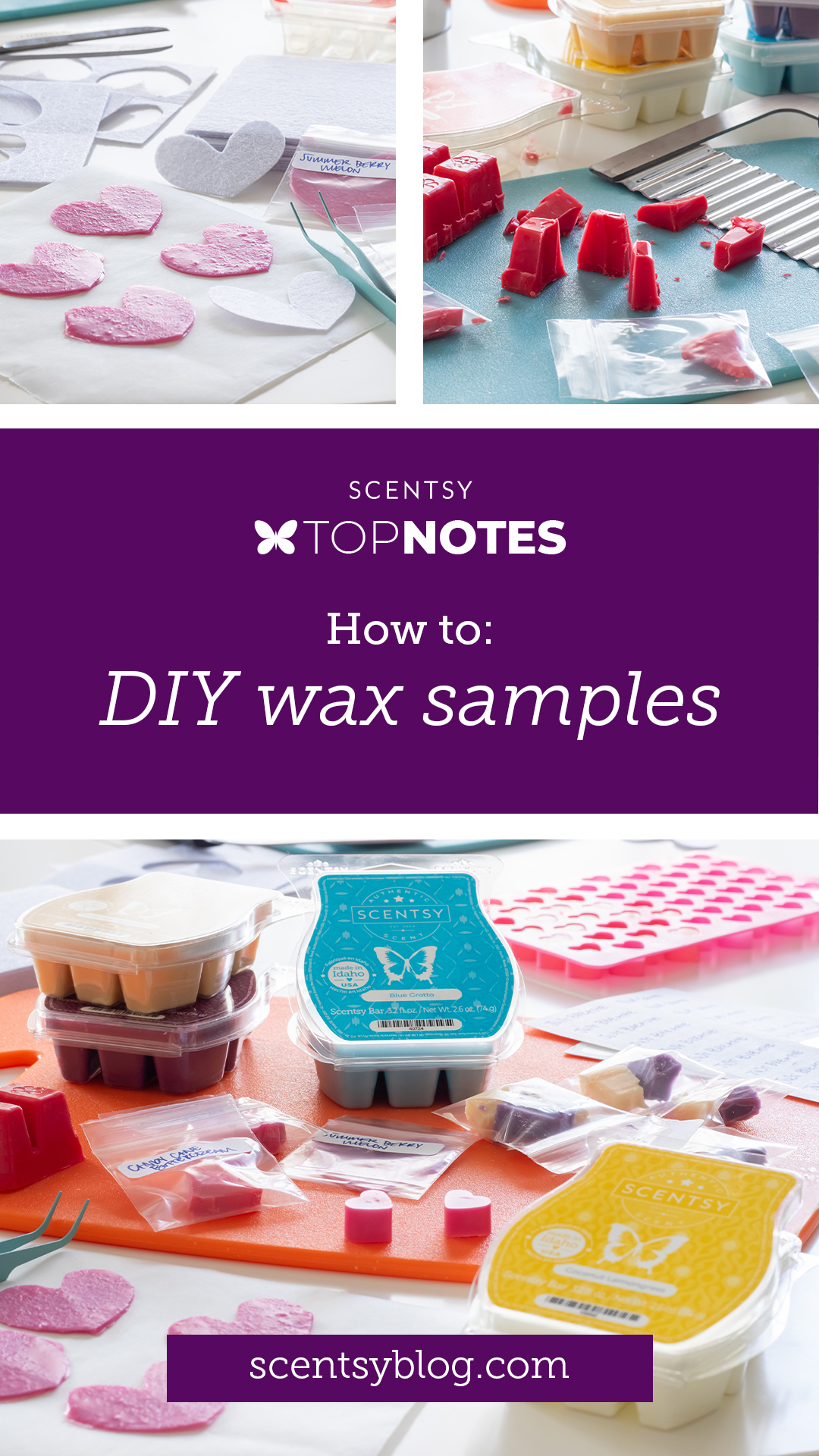 How to: DIY wax samples | Scentsy Blog
